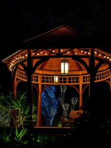 25 Gazebo at Night Lights Ideas