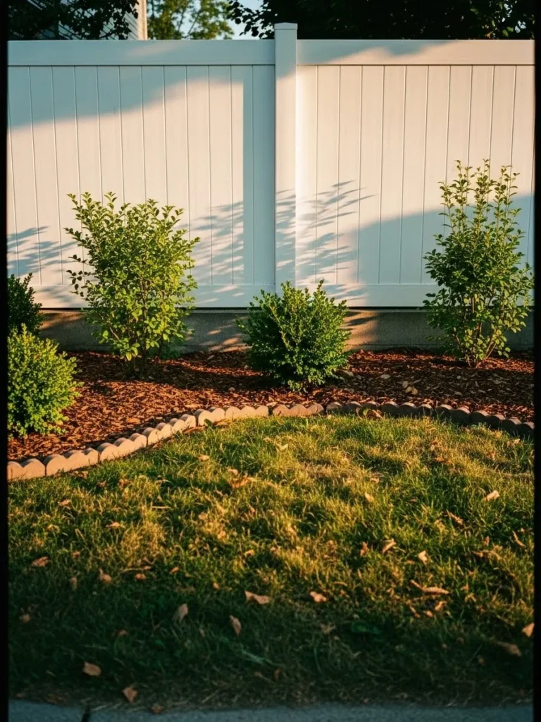 18 Low Maintenance Vinyl Fence Ideas for Effortless Curb Appeal