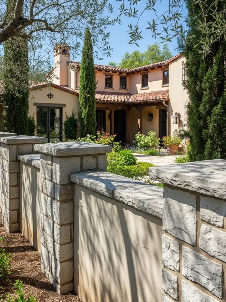 19 Elegant Stone Fence Ideas With Timeless Appeal