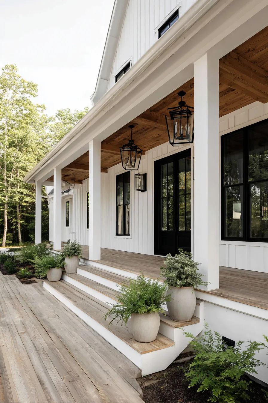 19 Fresh Farmhouse Front Porch Ideas That Feel Timeless