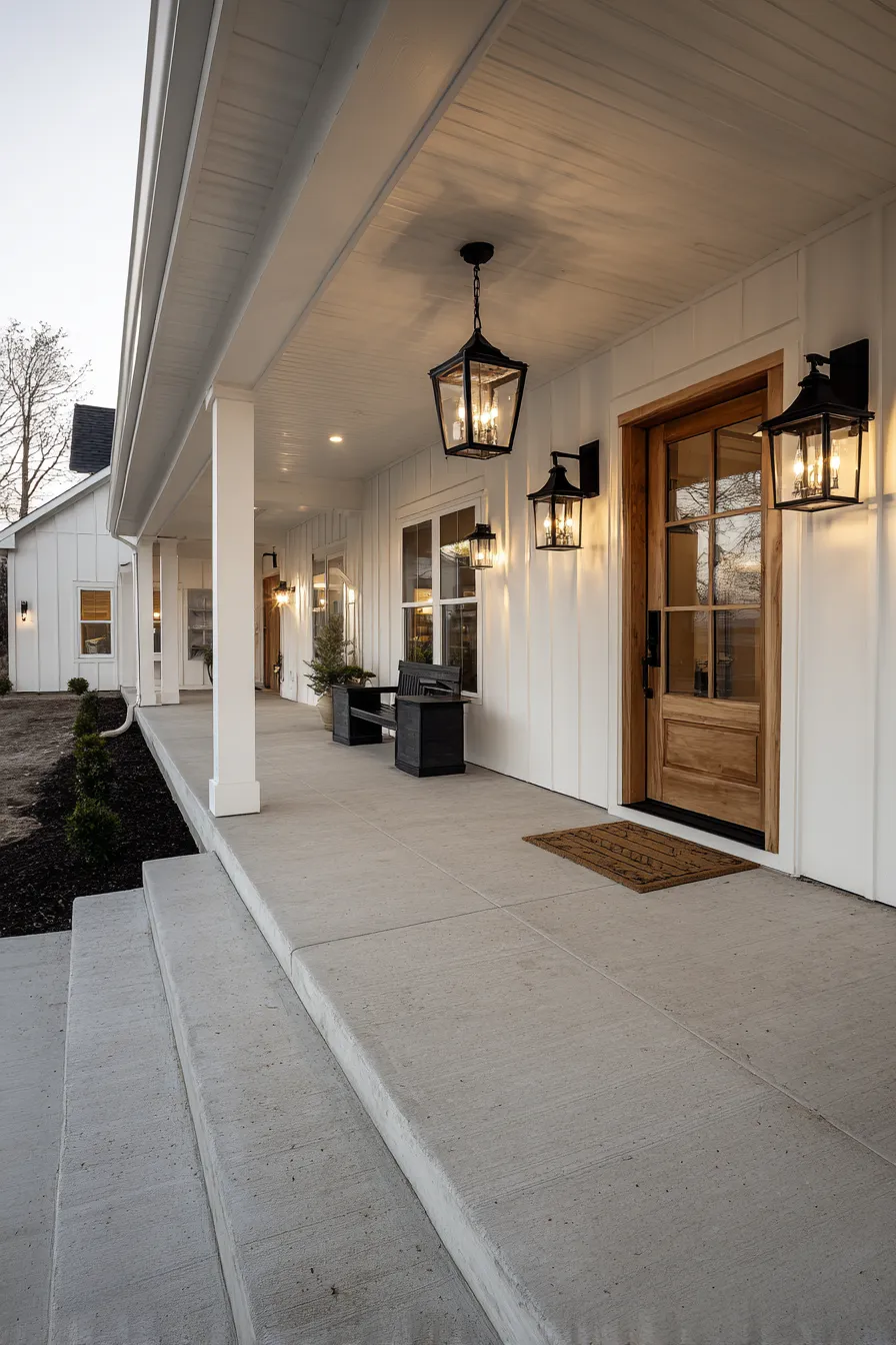 19 Fresh Farmhouse Front Porch Ideas That Feel Timeless
