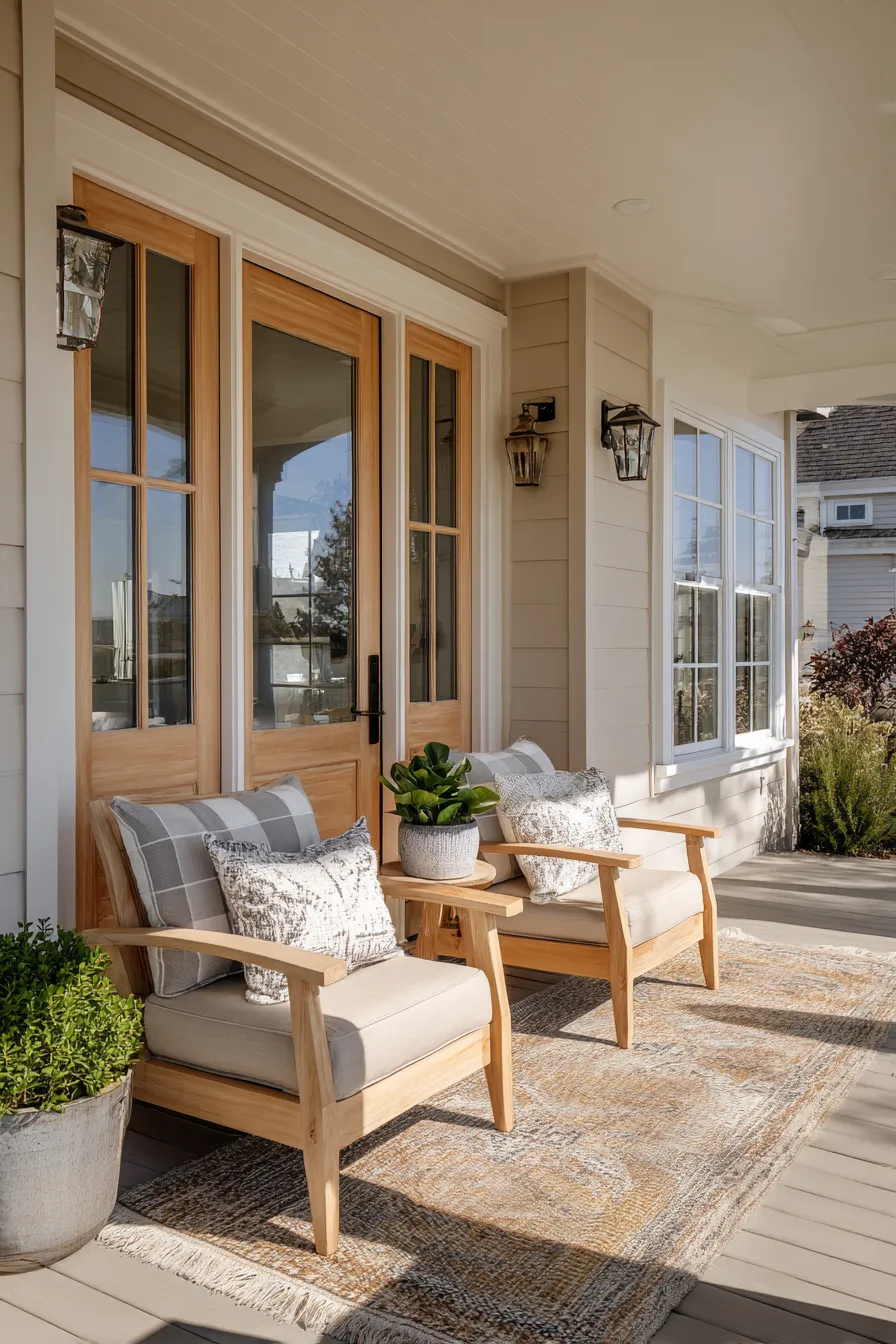 19 Fresh Farmhouse Front Porch Ideas That Feel Timeless
