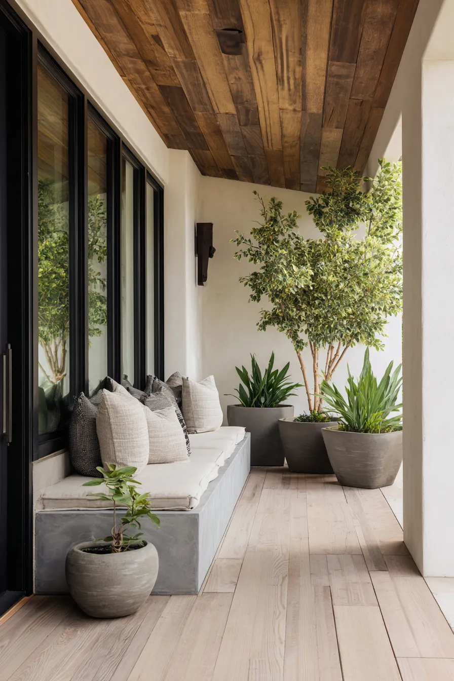 19 Trendy Organic Modern Front Porch Ideas With Fresh Texture